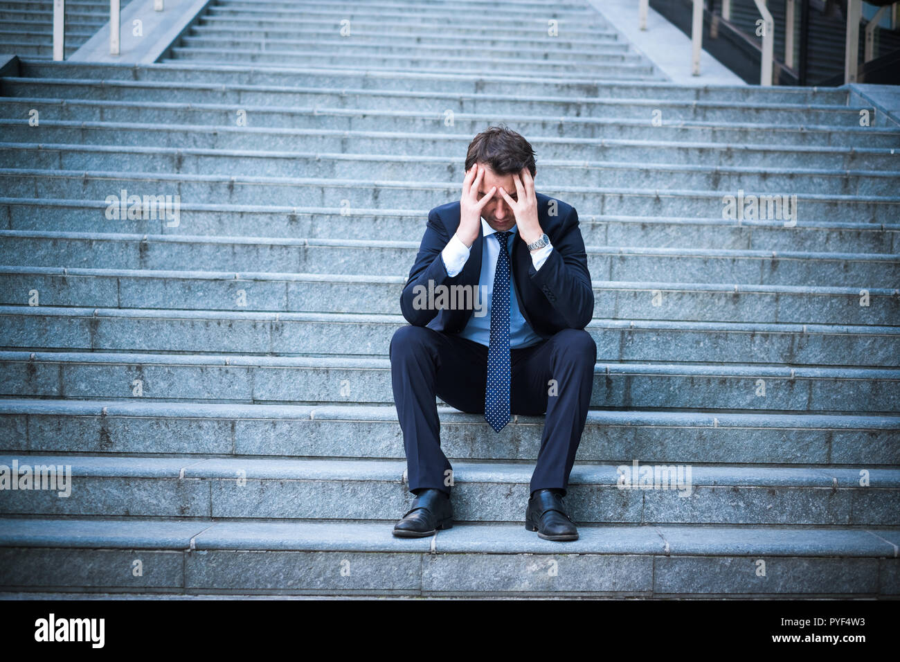 Ruined businessman hi-res stock photography and images - Alamy
