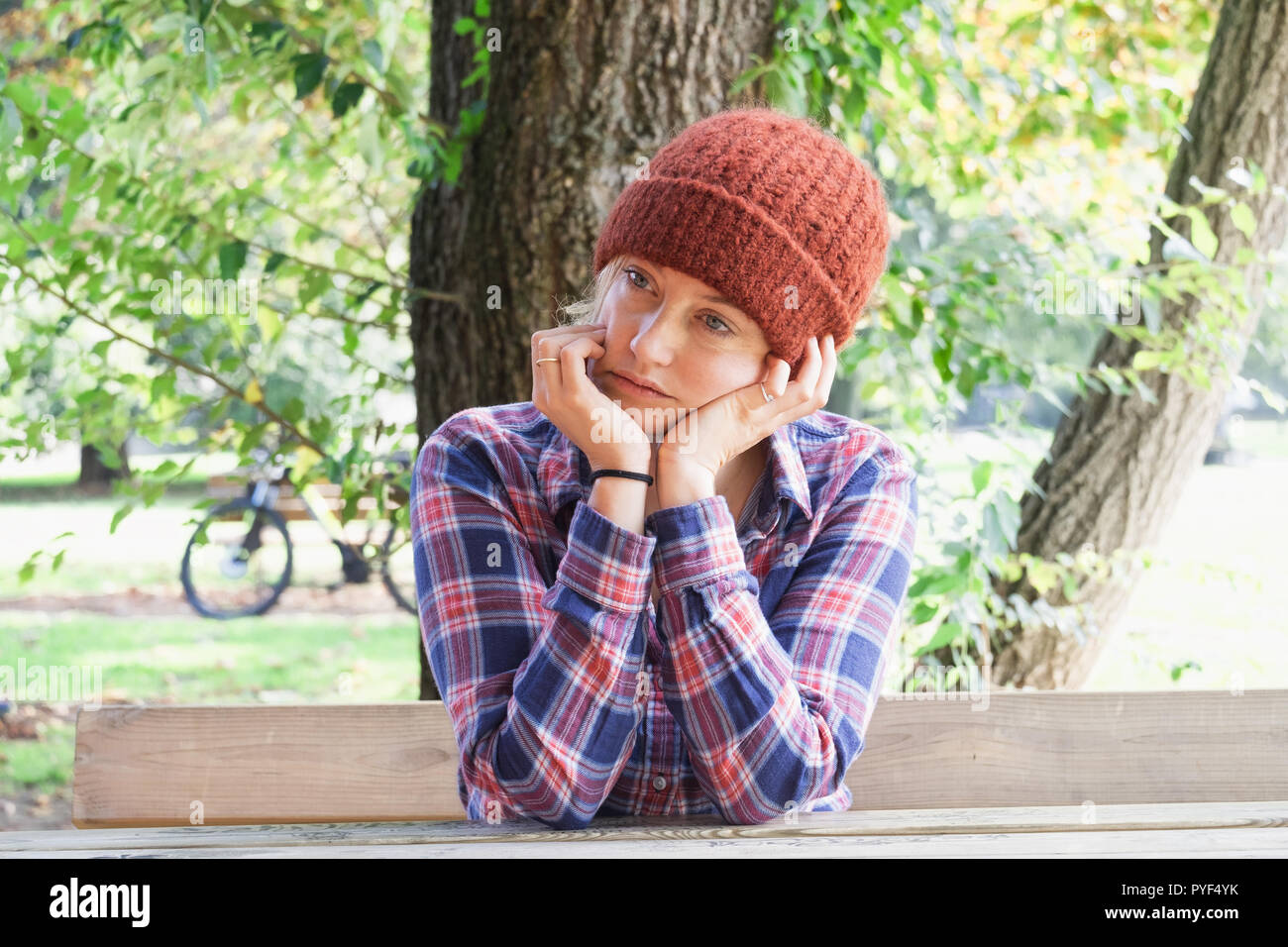 Pensive desperate hi-res stock photography and images - Alamy