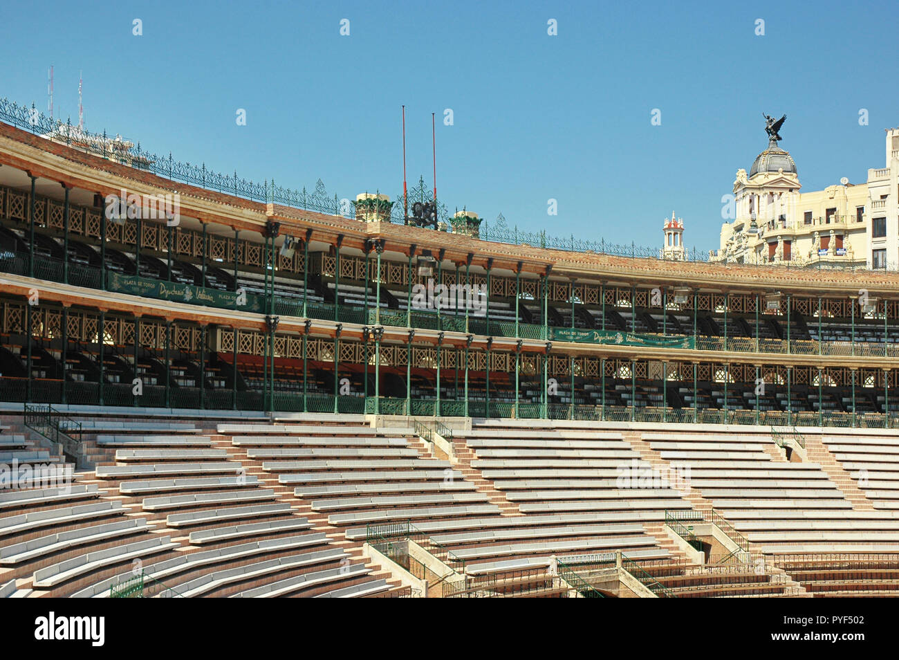 Plaza de Toros de Valencia, bullring in architectural style similar to ...