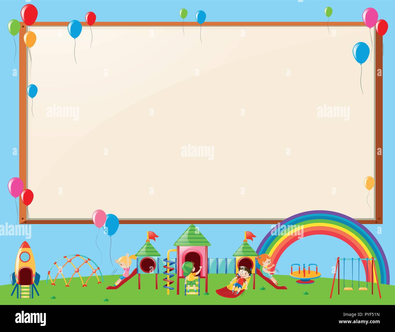 Playground Border Clipart