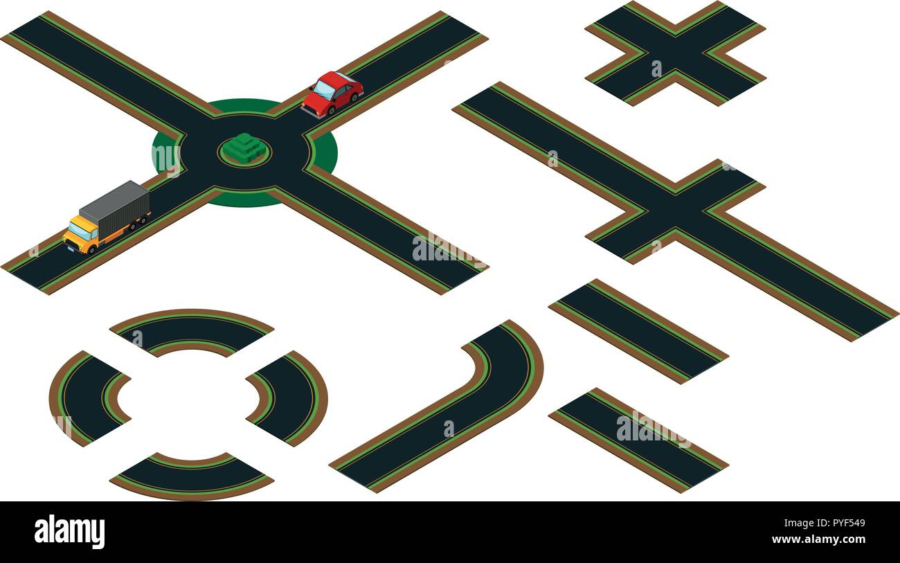 Different designs of road illustration Stock Vector Image & Art - Alamy