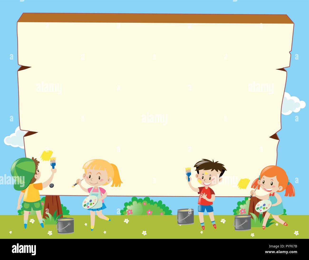 Border Design With Kids