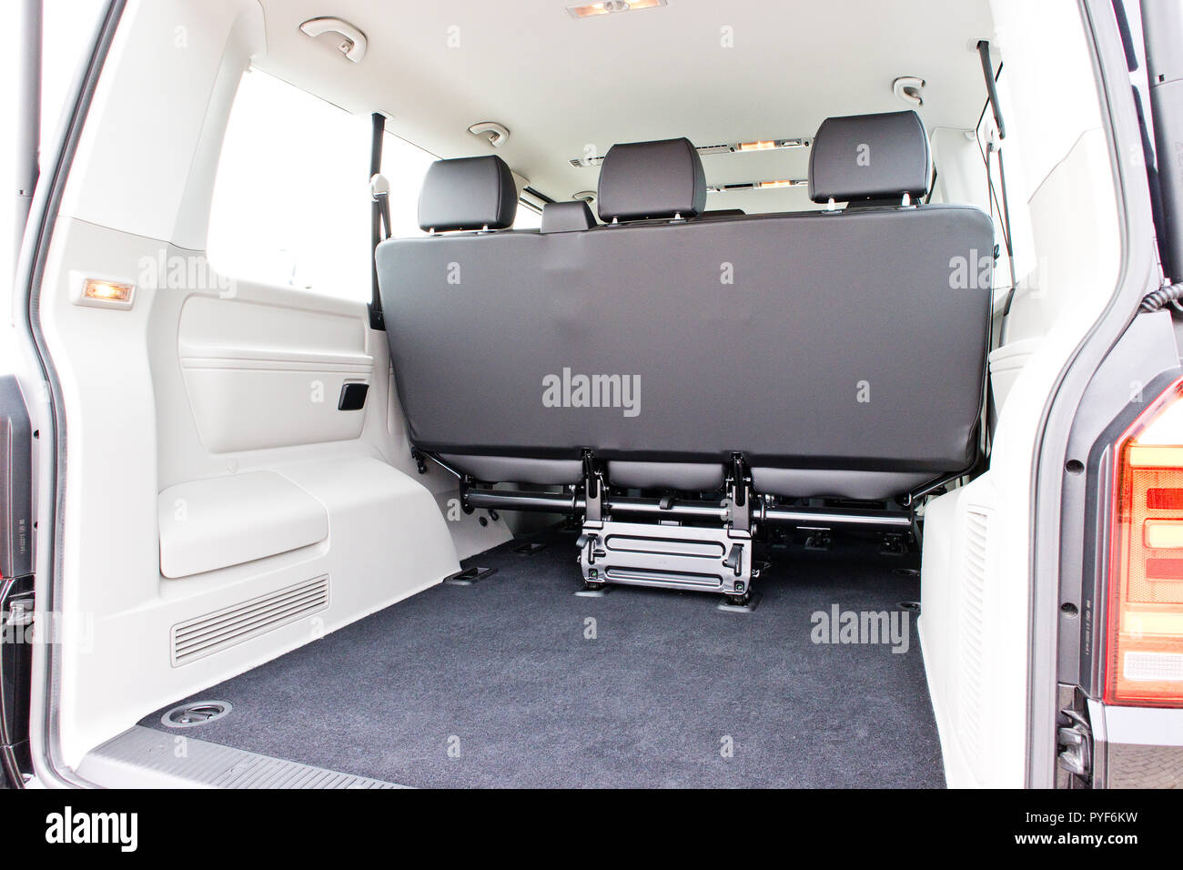 Hong Kong, China Feb 5, 2018 : Volkswagen Transporter T6 2018 Trunk Feb ...