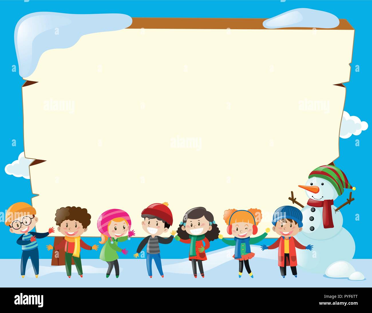 Clip Art Borders Winter