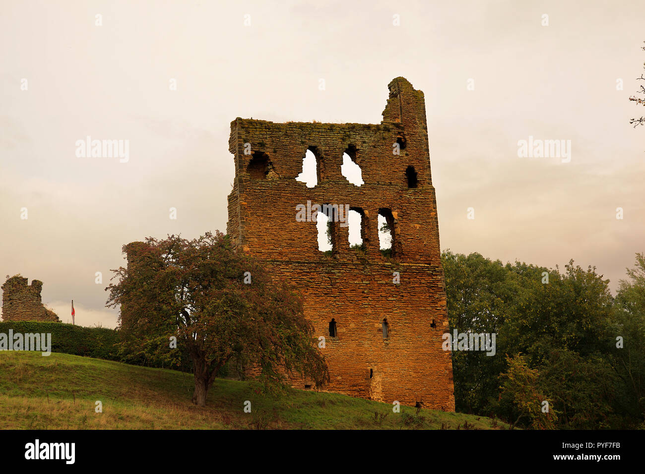 Castle Ruims at Sheriff Hutton, North Yorkshire, UK Stock Photo - Alamy