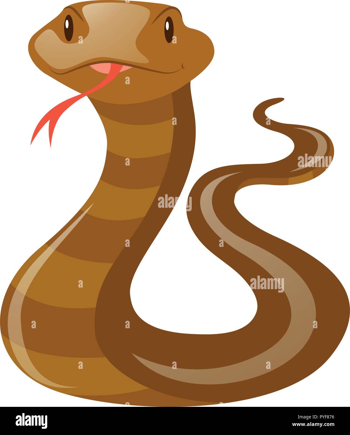 Dangerous rattle snake Stock Vector Images - Alamy