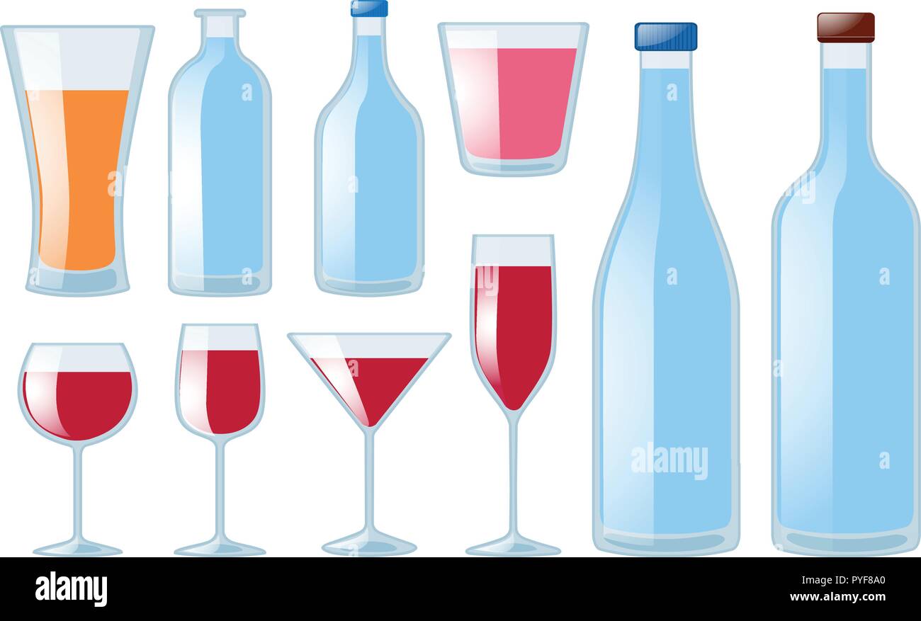 Different types of water bottles hi-res stock photography and images ...