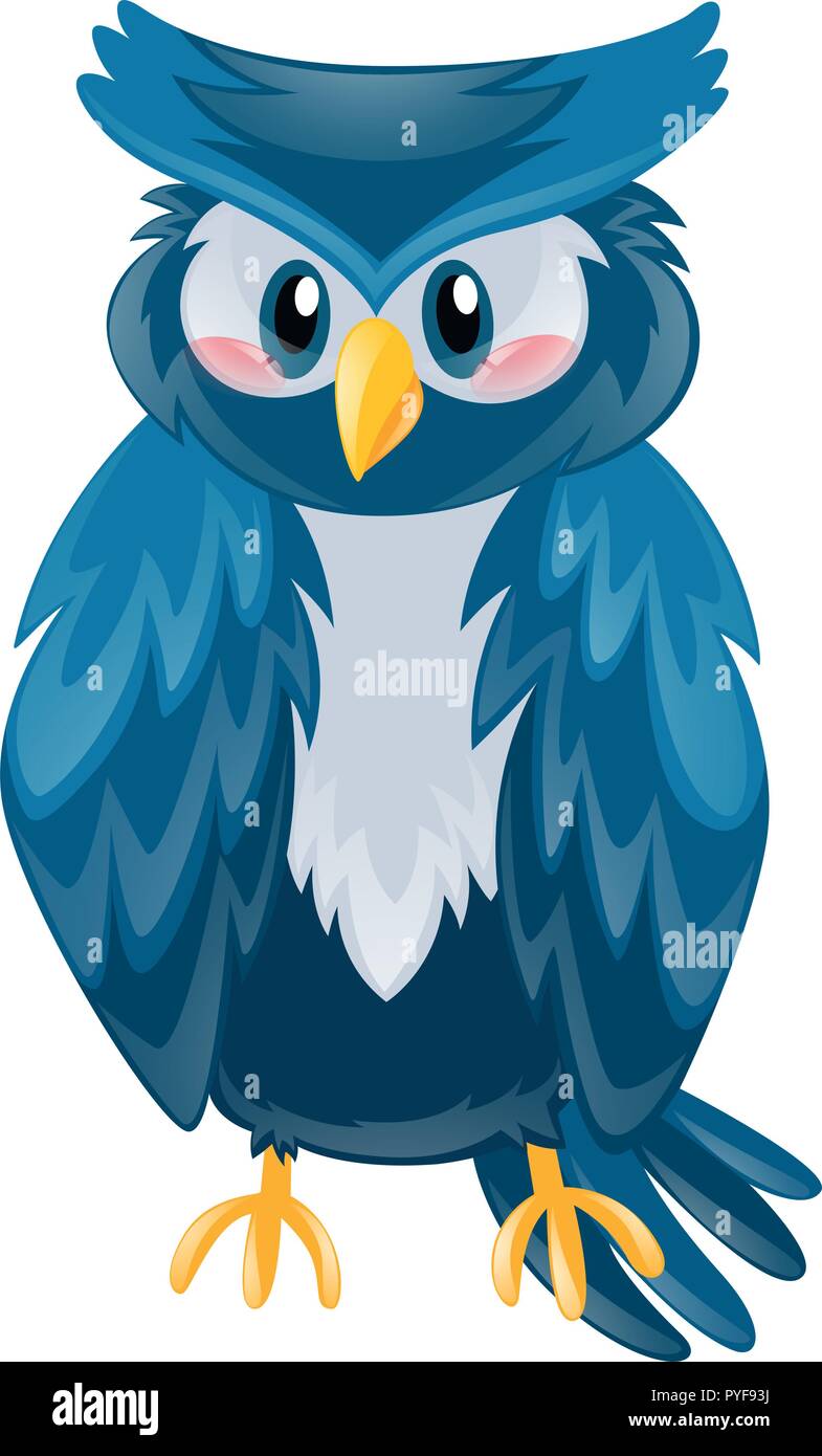 Blue Owl Clip Art