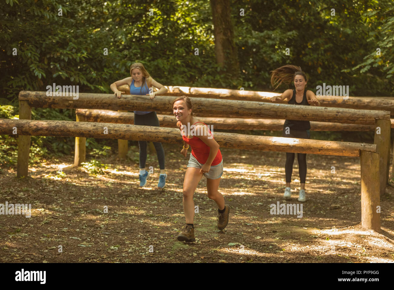 Adult obstacle course hi-res stock photography and images - Alamy