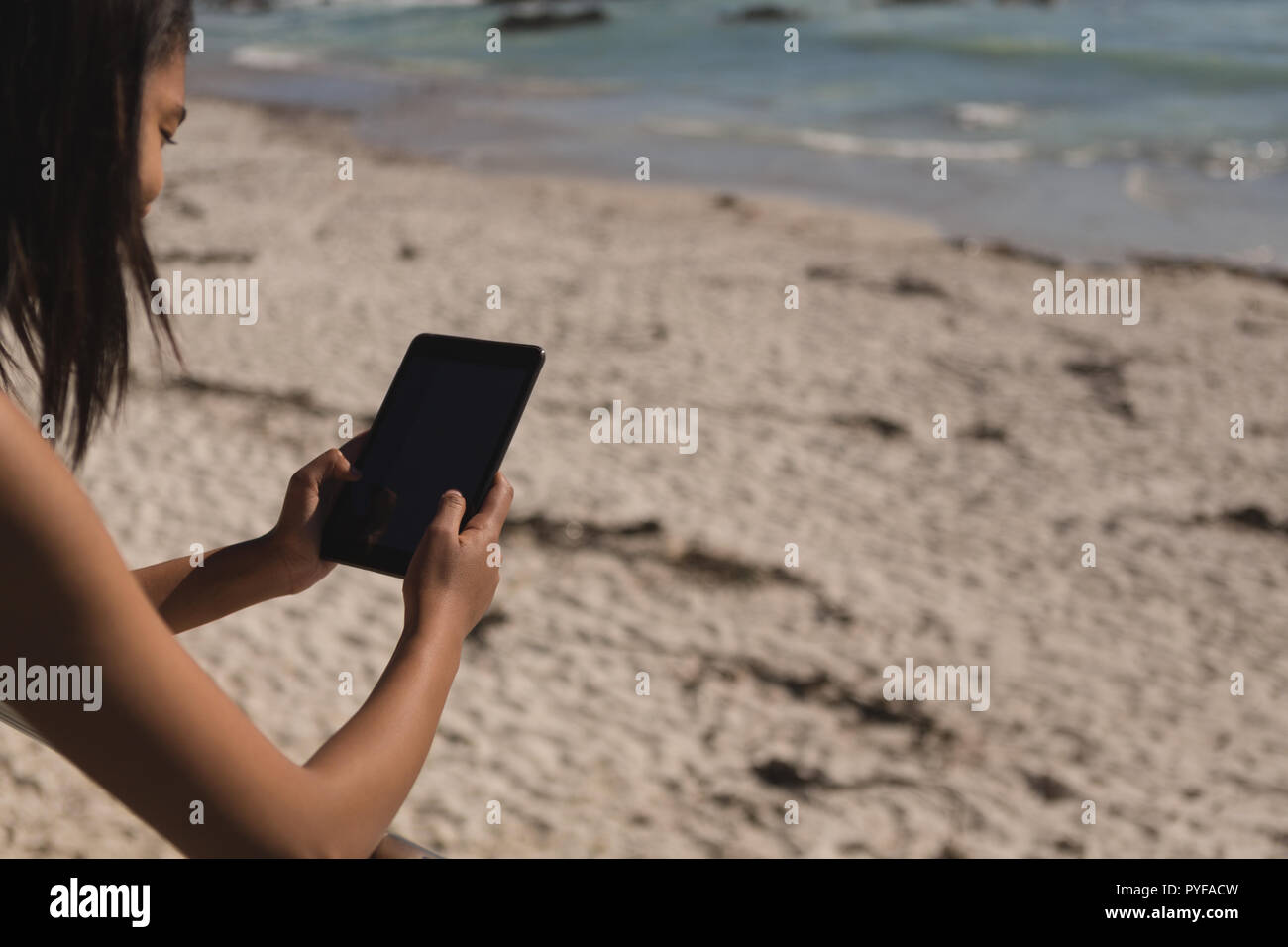 Digital beach hi-res stock photography and images - Alamy