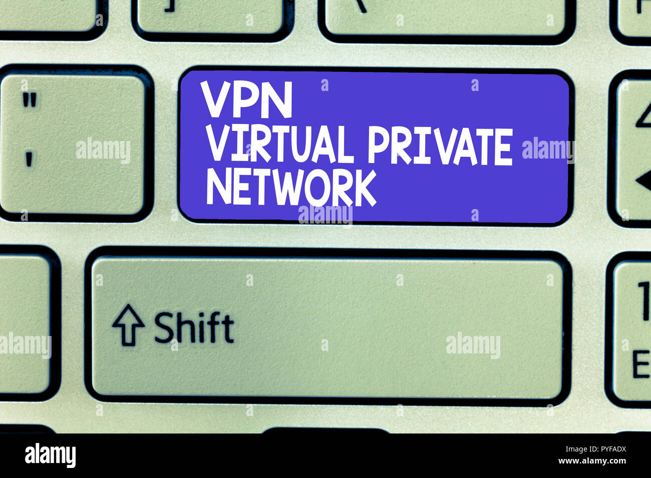 Word writing text Vpn Virtual Private Network. Business concept for ...