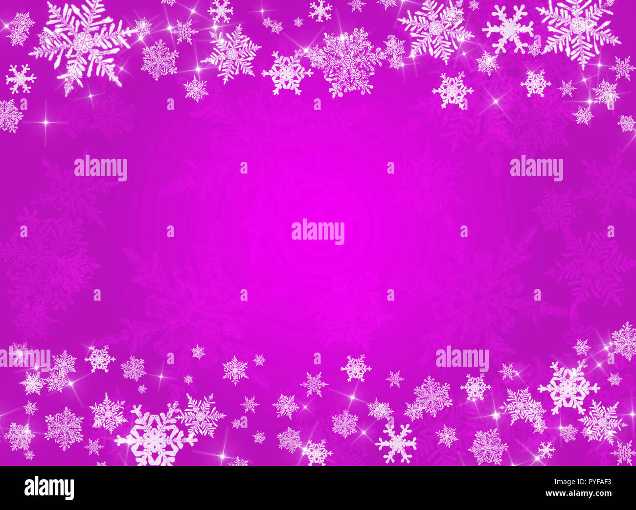 Violet christmas background with snowflakes Stock Photo - Alamy