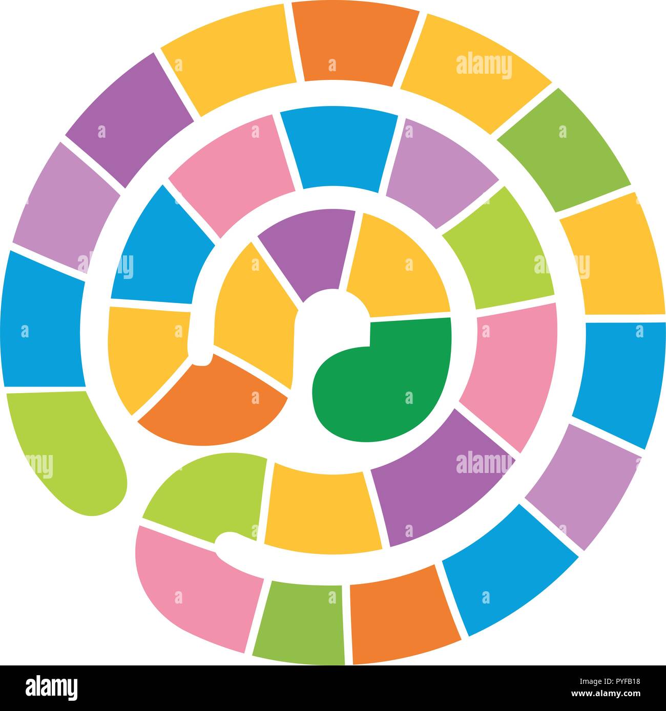 Spiral blocks hi-res stock photography and images - Alamy