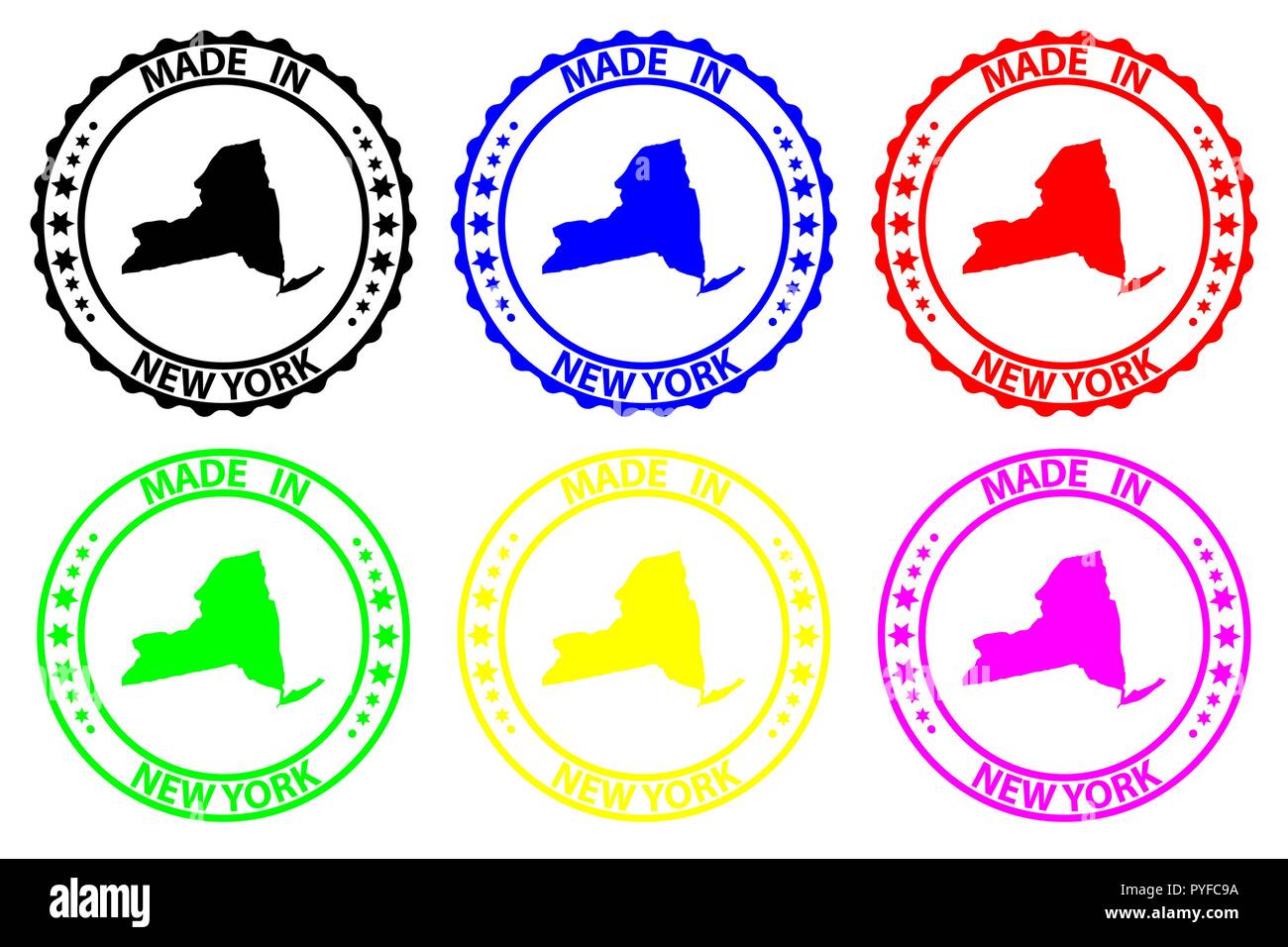 New york production Stock Vector Images - Alamy