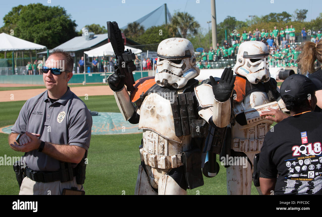 Star Wars re-enactors in Myrtle Beach, S.C Stock Photo - Alamy