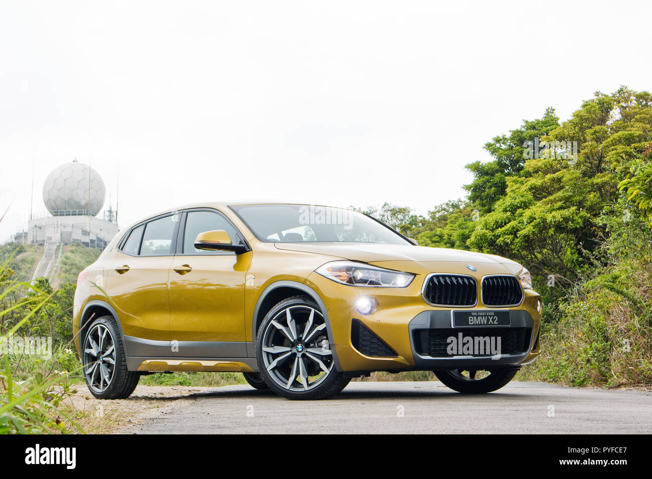 Hong Kong, China April 4, 2018 : Mercedes-Benz X2 M Sport 2018 Test ...