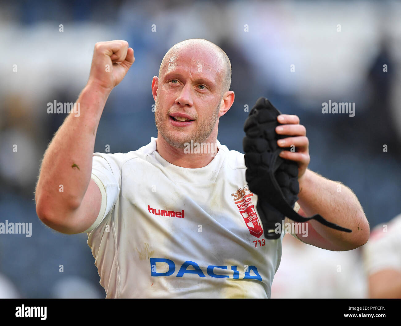 England's Tom Burgess after the International Friendly at The KCOM ...