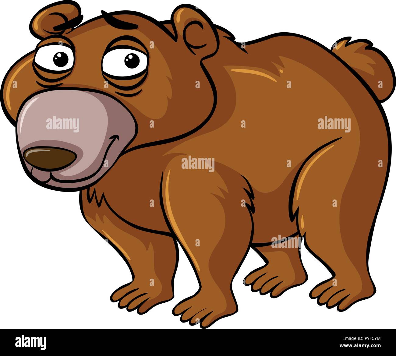 Cartoon Sad Bear High Resolution Stock Photography and Images - Alamy