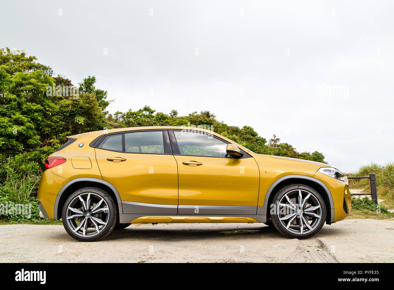 Hong Kong, China April 4, 2018 : Mercedes-Benz X2 M Sport 2018 Test ...