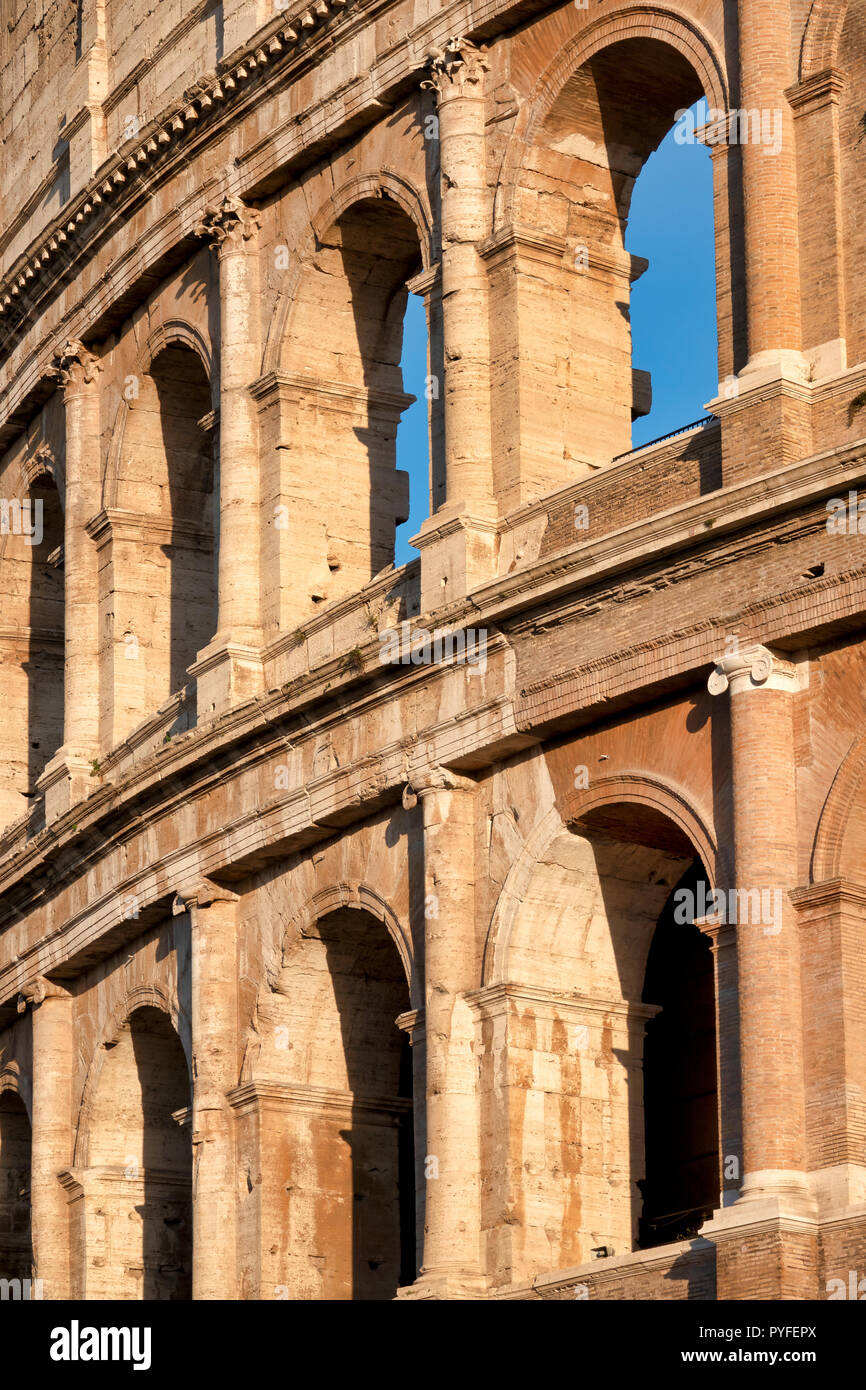 Restored roman colosseum hi-res stock photography and images - Alamy