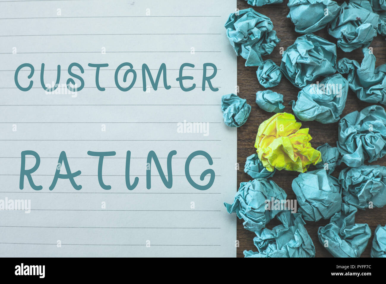 Conceptual Hand Writing Showing Customer Rating Business Photo Text Each Point Of The Customers