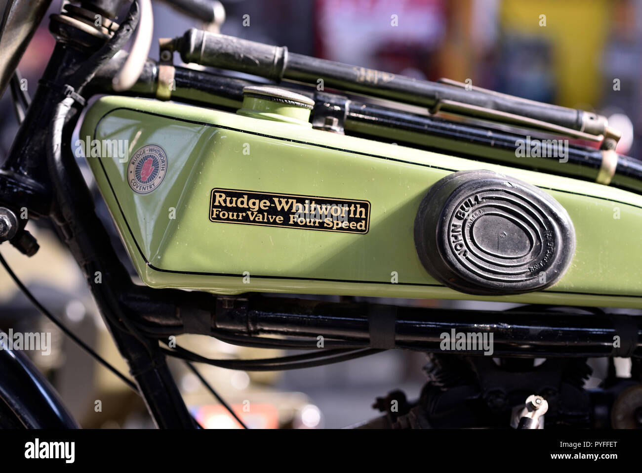 Vintage rudge motorcycle hi-res stock photography and images - Alamy