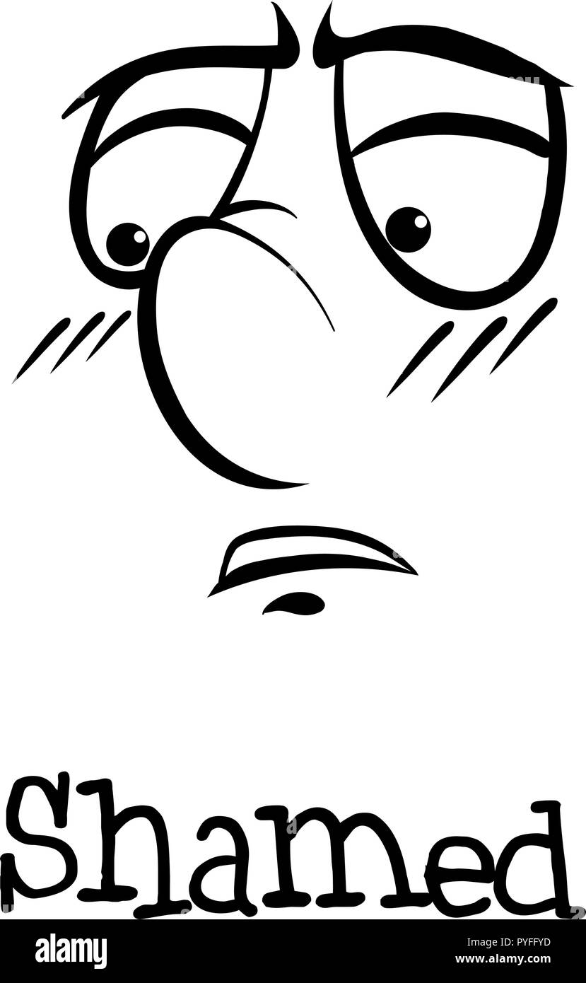 word shamed illustration Stock Vector Image & Art - Alamy