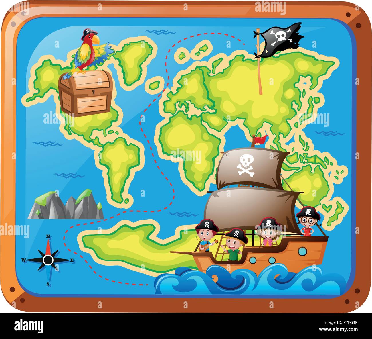 Treasure Maps For Kids