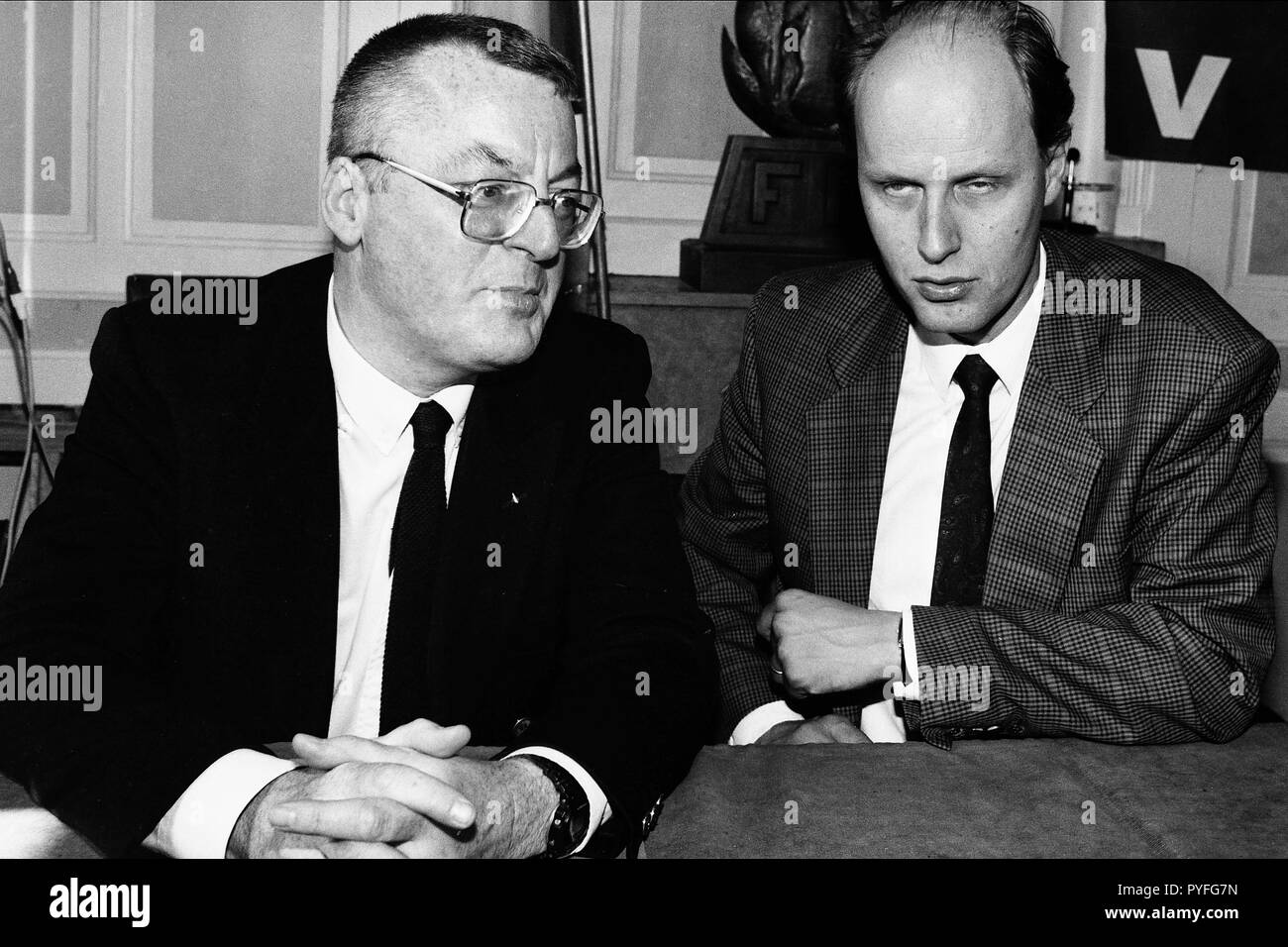 Archives 90ies: Karl Lang pays visit to Regional National Front (FN ...