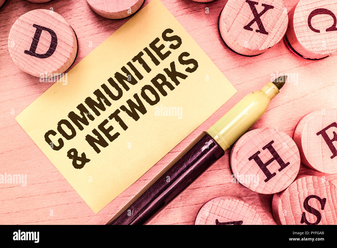Handwriting Text Writing Communities And Networks Concept Meaning Collaboration Of Learnings