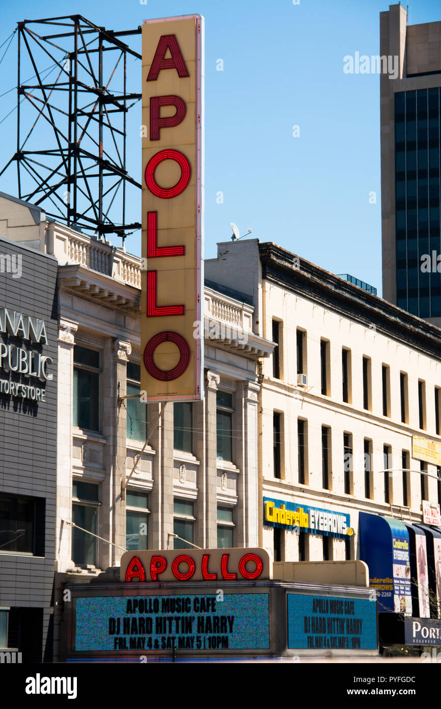 Nyc Harlem Apollo Theater High Resolution Stock Photography and Images ...