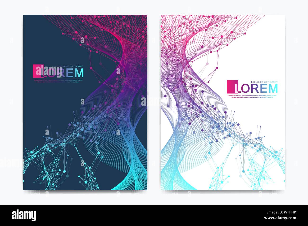 Modern vector template for brochure, leaflet, flyer, cover, banner ...