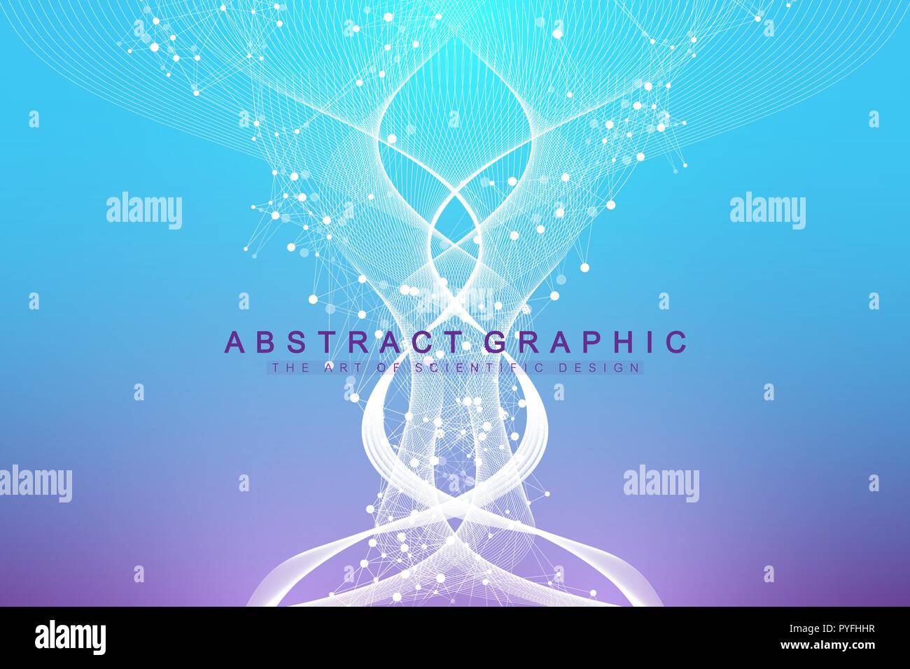 Scientific vector illustration genetic engineering and gene ...