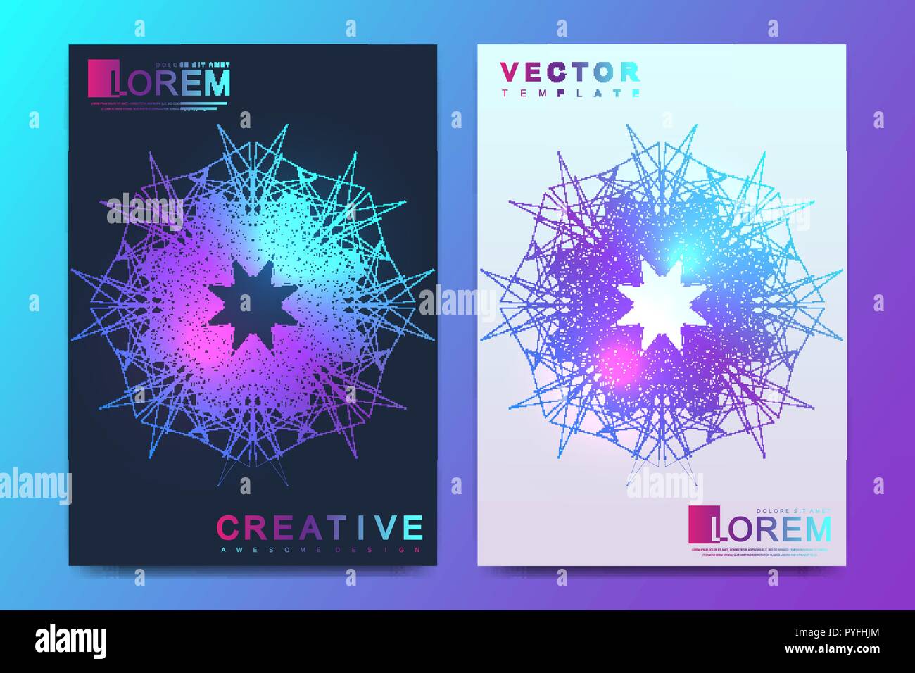 Modern vector template for brochure, leaflet, flyer, cover, banner ...