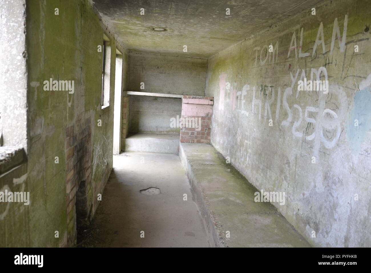 Freiston Shore WWII Pill Box. A short walk along the shore from the We ...