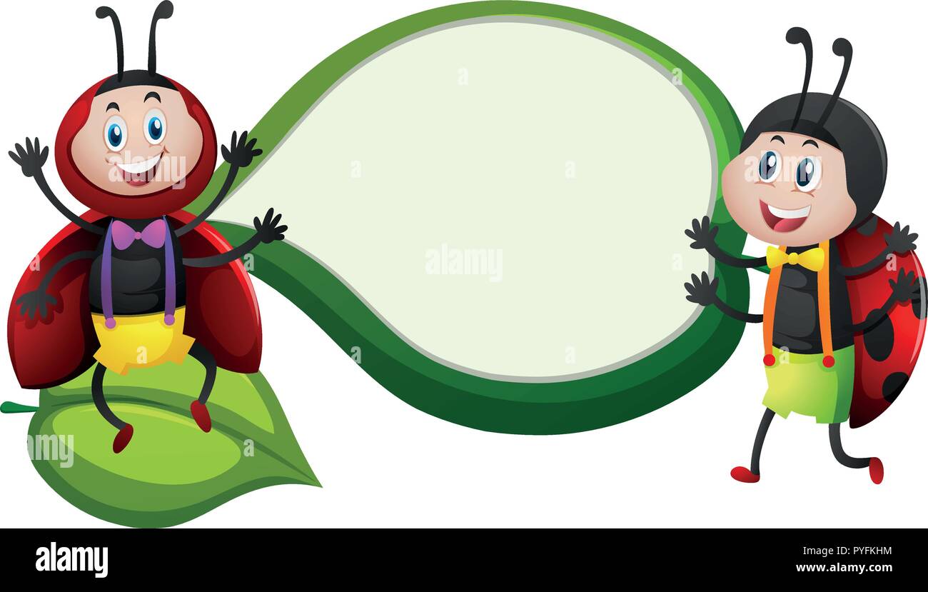 Animated Ladybug Clipart Border