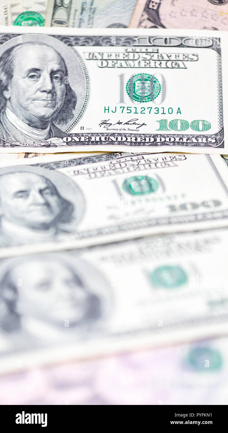 blurred dollar money background like concept of success prosperity and ...