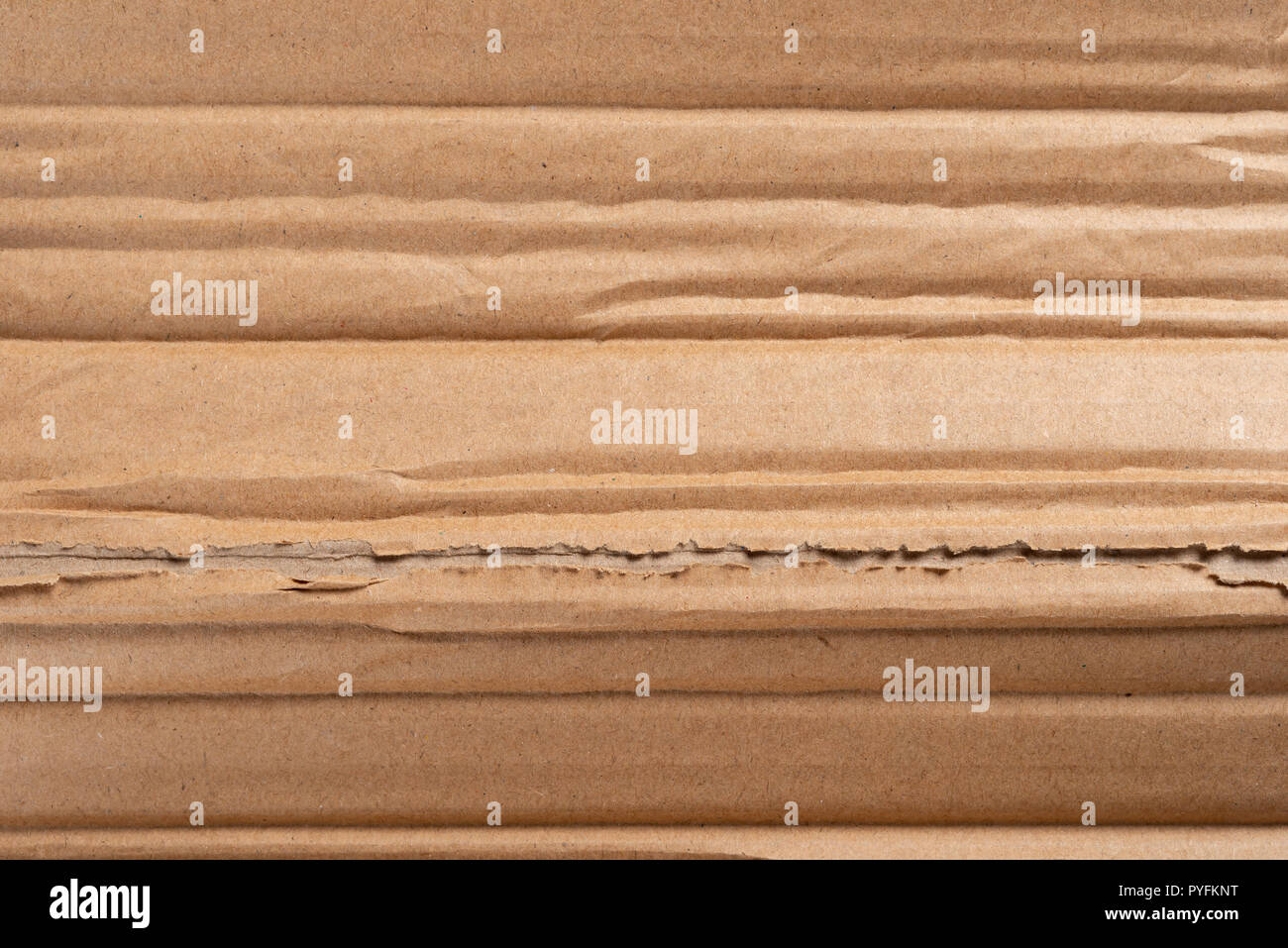 cardboard corrugated pattern as background and texture Stock Photo - Alamy