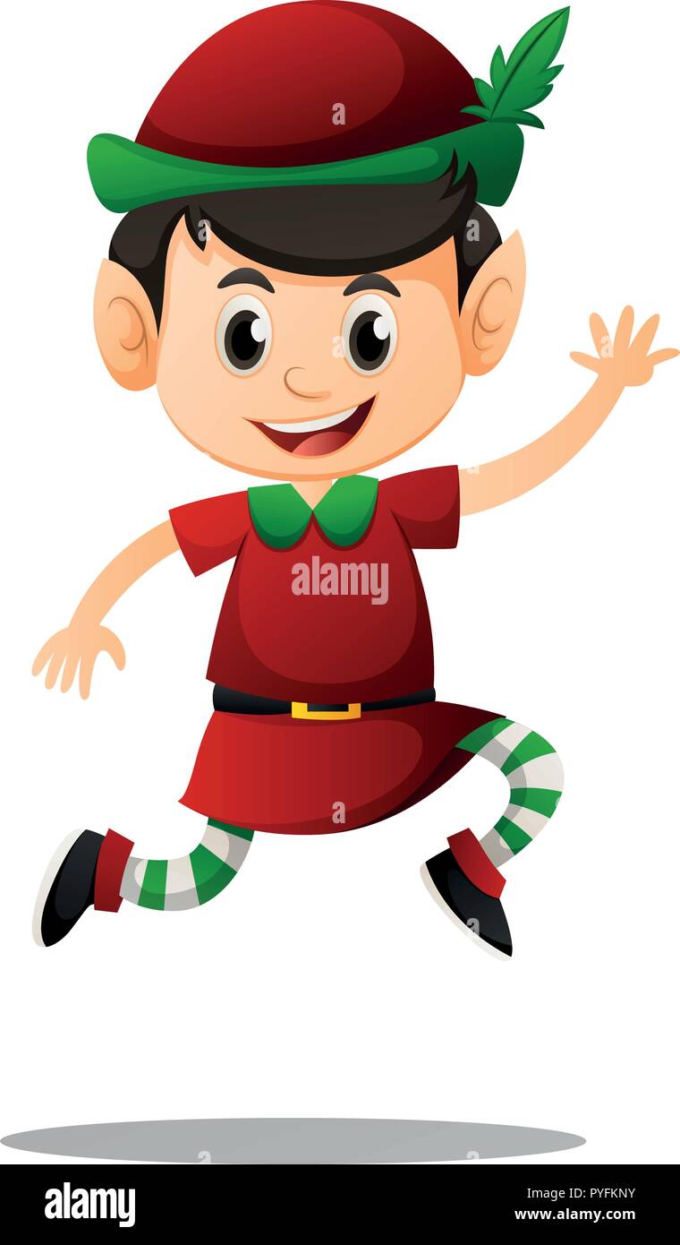 Red costume Stock Vector Images - Alamy