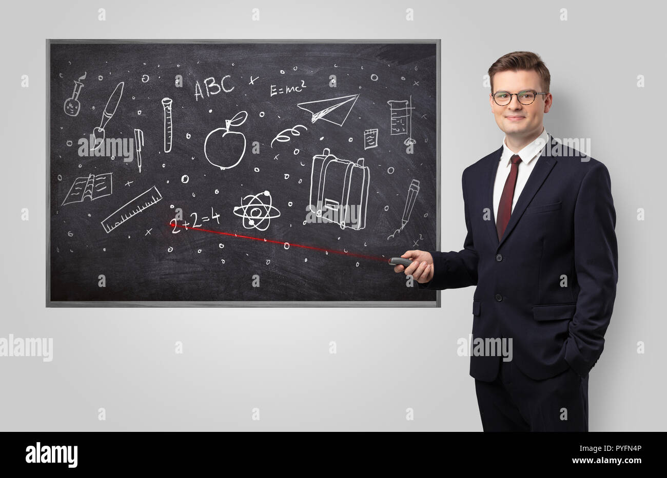 Laser pointer classroom hi-res stock photography and images - Alamy