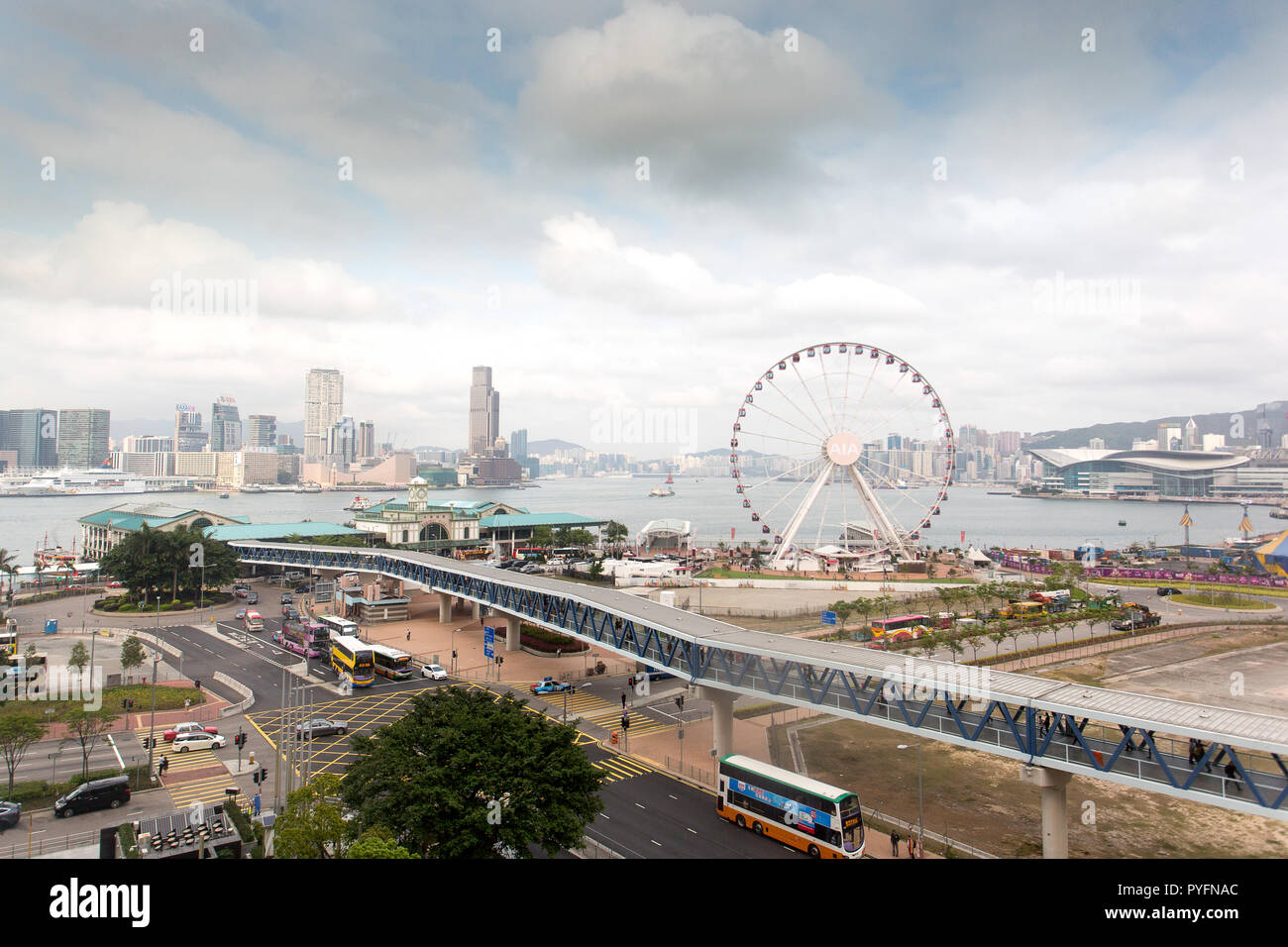 hong kong hi rise Stock Photo - Alamy