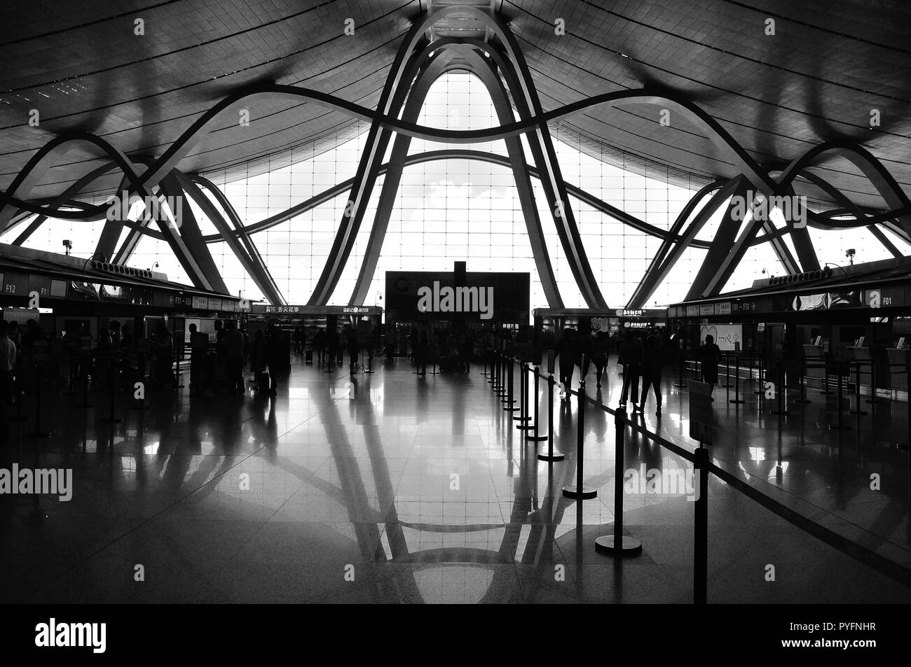 Capital city airport Black and White Stock Photos & Images - Alamy