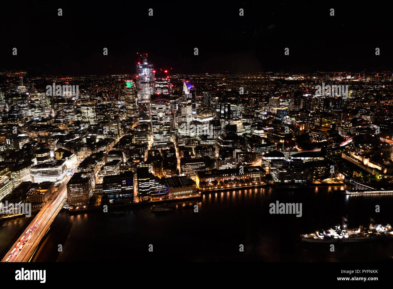 Tower Bridge London and Cityscape Stock Photo - Alamy