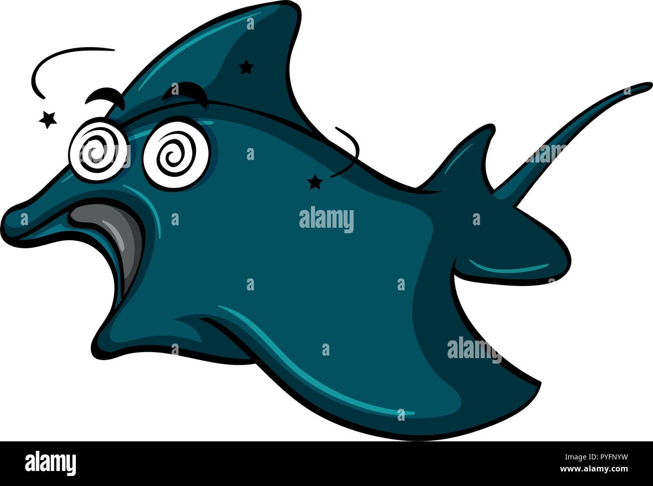 Stingray clip art hi-res stock photography and images - Alamy