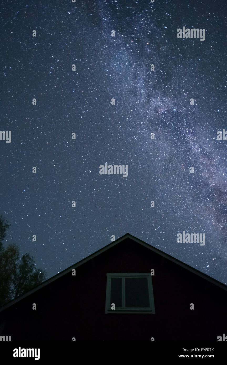 Country house night under hi-res stock photography and images - Alamy