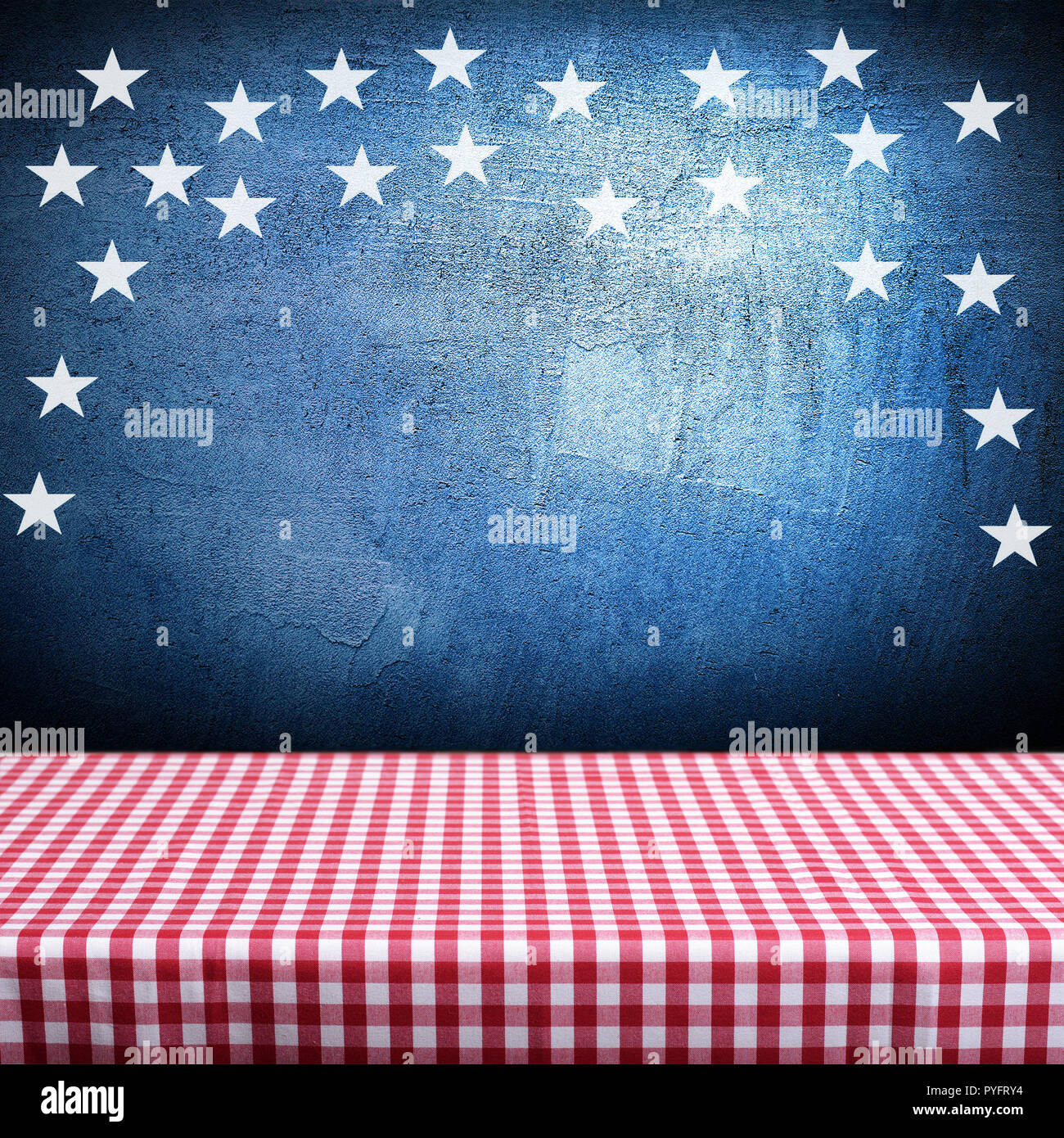 American flag displays hi-res stock photography and images - Alamy