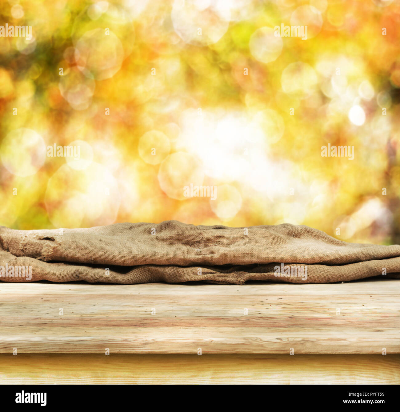 empty table for product display montages Stock Photo - Alamy