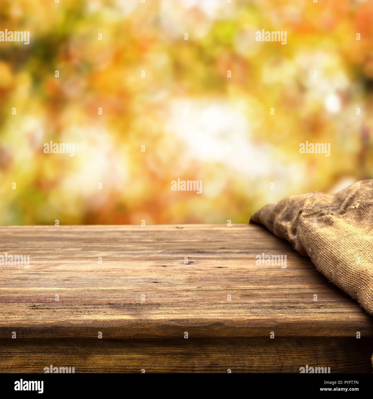 empty table for product display montages Stock Photo - Alamy