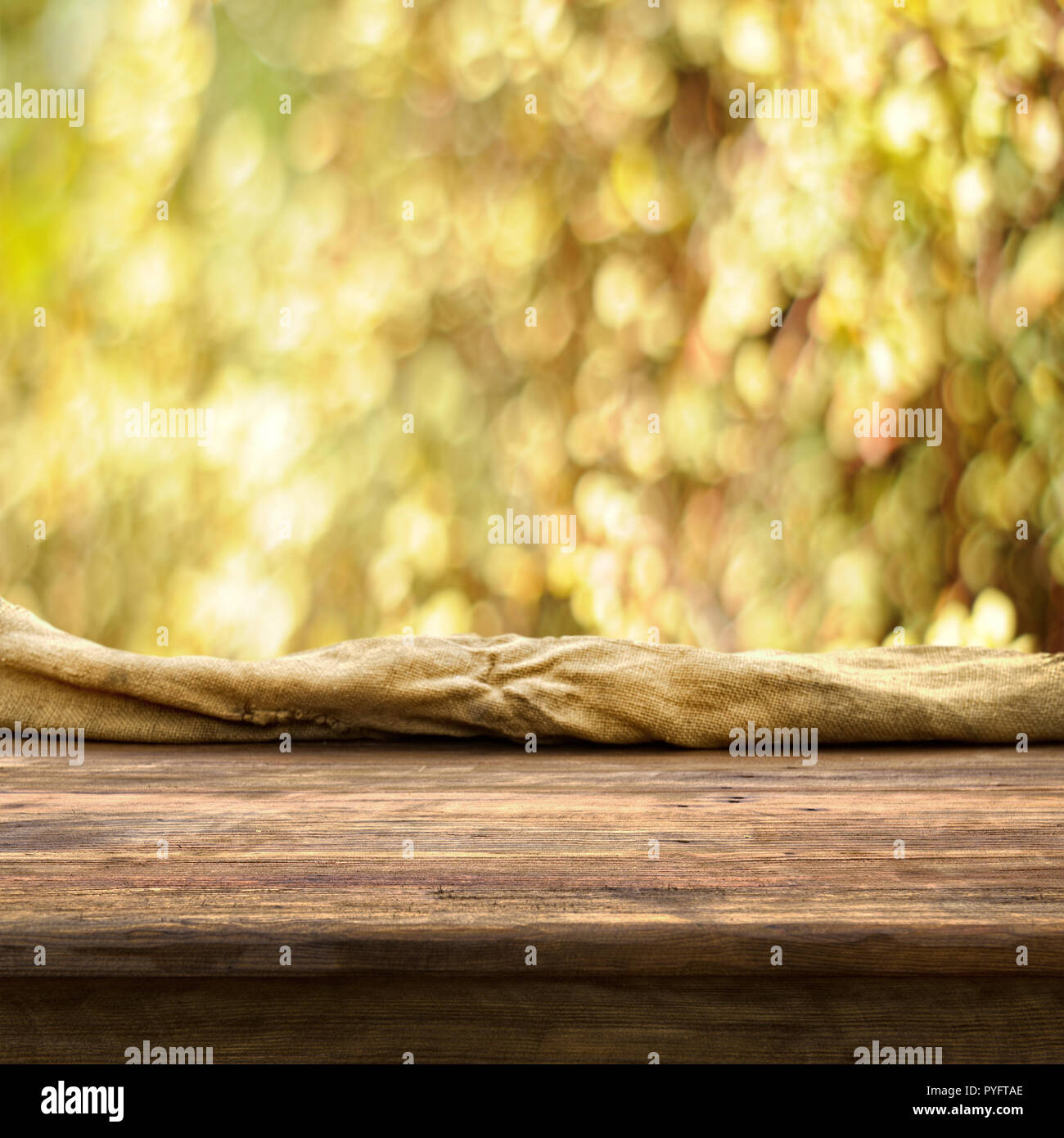 empty table for product display montages Stock Photo - Alamy