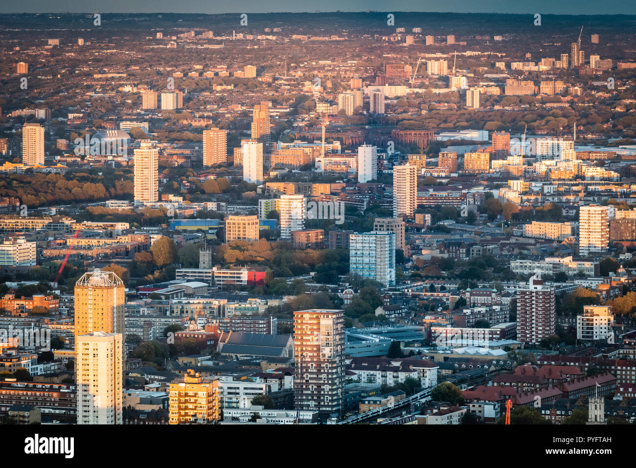 View from towerblock hi-res stock photography and images - Alamy